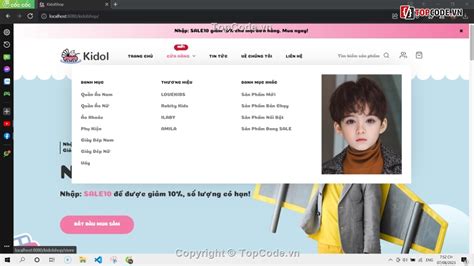 source code báo cáo slide thuyết trình website thương mại điện tử