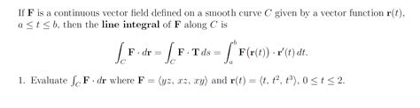 Solved If F Is A Continuous Vector Field Defined On A Smooth Chegg