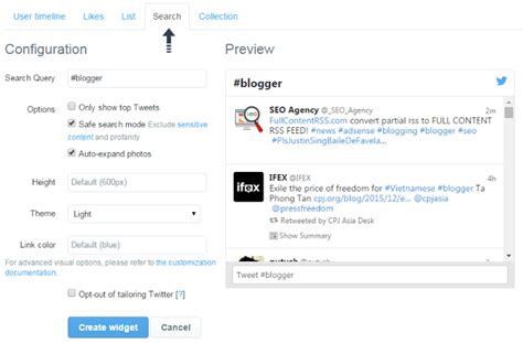 How To Addembed Twitter Timeline In Blogger Template Lab Roodby