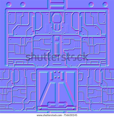 2d Tile Normal Map Gamedev Stock Illustration 756630145 Shutterstock