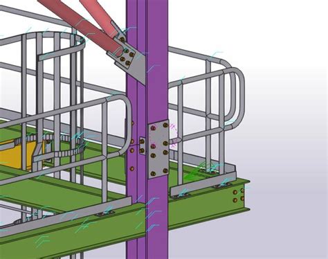 Flare Line Structure For Fpso Download Free 3d Model By Kwesihalm
