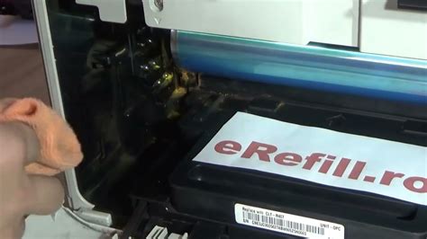 How To Replace Install Waste Toner Tank YouTube