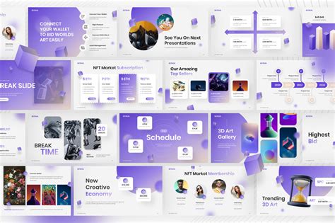 Retron NFT Modern PowerPoint Template TemplateMonster Retron NFT Modern PowerPoint Template TemplateMonster