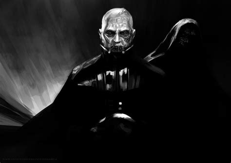 Darth Vader And Palpatine Star Wars Drawn By Victor Garcia Danbooru