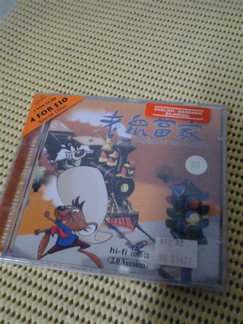 Rare Vcd Warner Bros Sylvester Vs Speedy Gonzales Hobbies And Toys