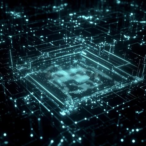 Cyber Security Protection Information Privacy Technology Concept Man Use Computer Working On