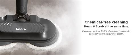 Shark Steam Mop Automatic Steam And Scrub Steam Mop With 2 Rotating