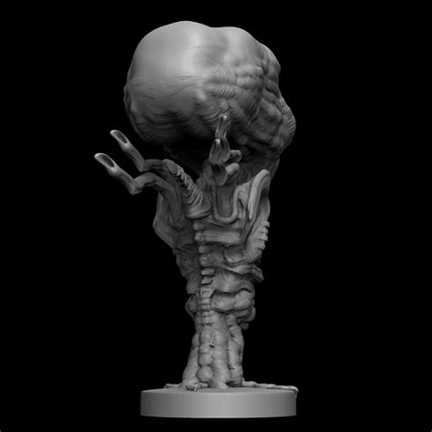 👤 Xenomorph Mutant Bust Alien Lab 02・free Stl File For ・cults