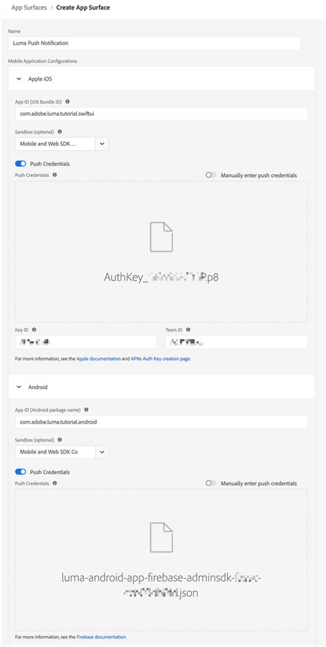 Create And Send Push Notifications With Platform Mobile Sdk Adobe