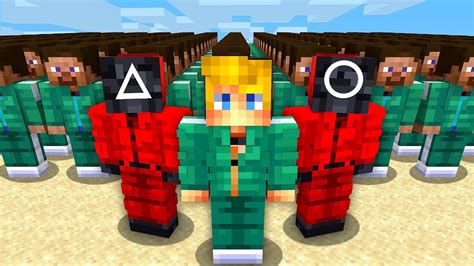 Я Создал СВОЮ ИГРУ В КАЛЬМАРА в Майнкрафт Youtube