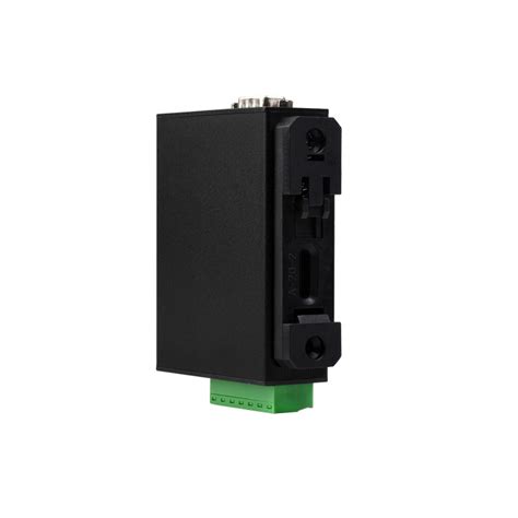 Rail Mount Serial Server Rs232 485 422 To Rj45 Ethernet Module Tcp Ip To Serial Poe Function