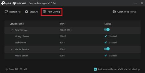 which ports do vms use tp link australia