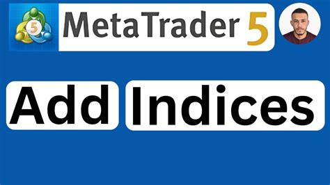 How To Add Indices In Metatrader 5 Mt5 On Laptop Pc Mac Easy To Follow Youtube