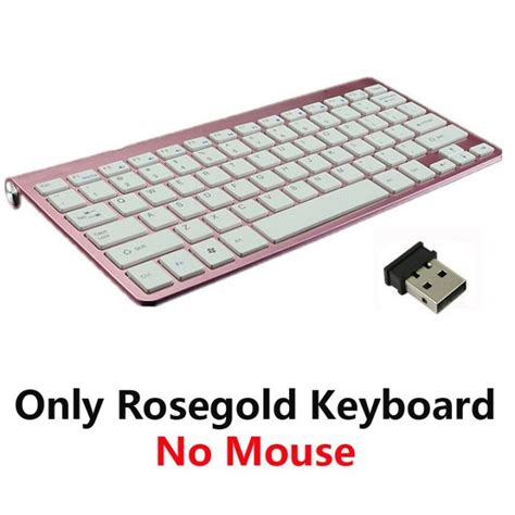 G Wireless Keyboard And Mouse Protable Mini Keyboard Mouse Combo Set For Notebook Laptop Mac