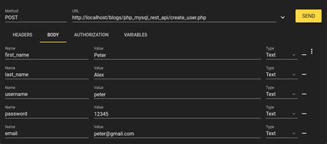 Simple Rest Api Phpmysql Webblogs