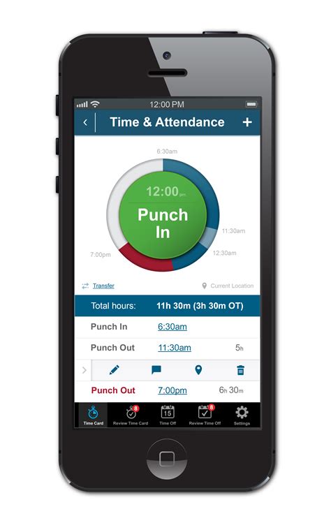 Chris O Brien Interaction Designer Time Clock Application