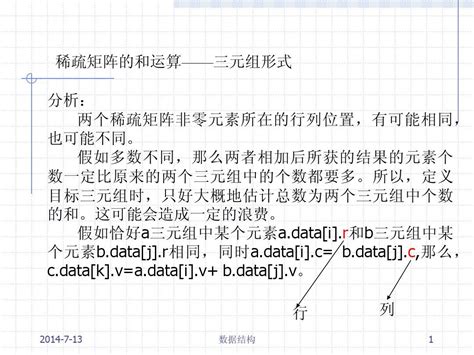 数据结构第五讲数组2word文档在线阅读与下载无忧文档 数据结构第五讲数组2word文档在线阅读与下载无忧文档