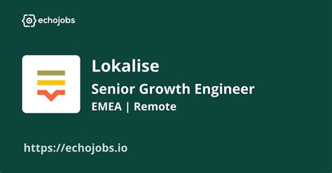 Lokalise Is Hiring Senior Growth Engineer Frontend Remote Emea
