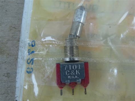 7 C K Toggle Switch 7101 Joseph Fazzio Incorporated