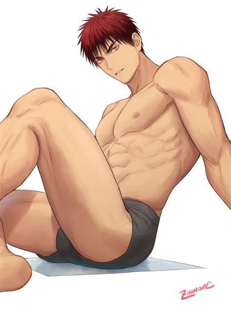 Kagami Taiga Kuroko No Basuke Drawn By Zawar Danbooru