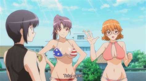 Rule 34 3girls Amagi Manami American Flag Bikini Big Breasts Bikini