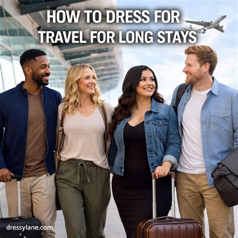 How To Dress For Travel For Long Stays Dressy Lane