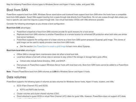 present powerstore storage to hyper v hosts and vms dell powerstore microsoft hyper v best