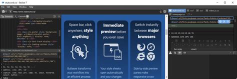 Stylizer 7 Real Time Visual CSS Editor For Windows Mac ByPeople