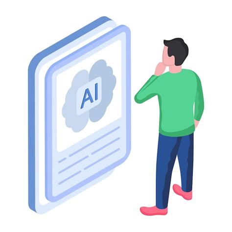 Premium Vector Artificial Intelligence Concept Illustration Ai Brain