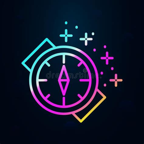 Diving Compass Nolan Icon Simple Thin Line Outline Vector Of Diving Icons For Ui And Ux