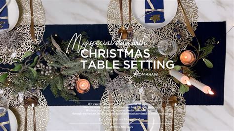 블루and골드로 연말 크리스마스 홈파티 테이블 세팅🥂🍽 이케아와 고속터미널 소품으로 하는 데코레이션 데코소품 Diy 제품설명 가격 추천제품 디스플레이