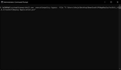 How To Use Powershell App Deployment Toolkit For Wrapper Handling