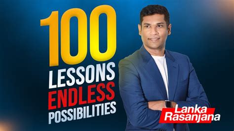 100 Lessons Endless Possibilities - YouTube