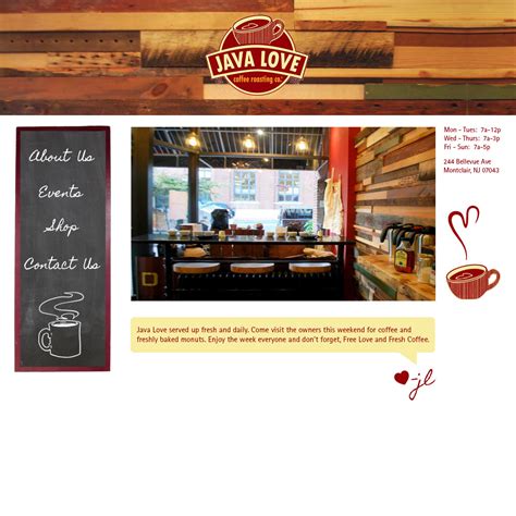 Java Love Design 2 Web Page Design