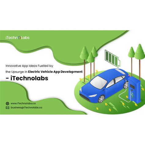 Innovative App Ideas Fuelled By The Upsurge In Electric Vehicle App Development ITechnolabs