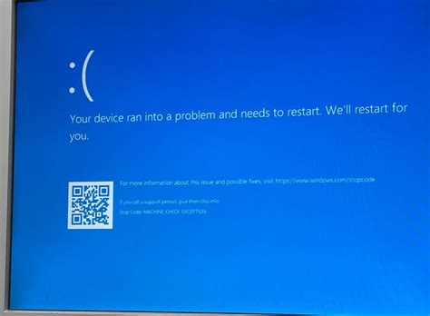 Maquina Parou De Aceitar Boot Stop Code Machine Check Exception I7