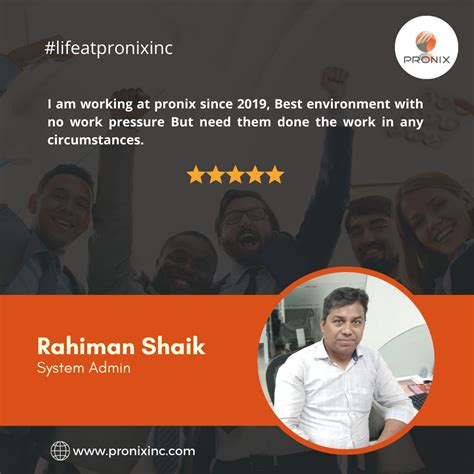 Pronix Inc On Linkedin Lifeatpronixinc Pronixinc Workanniversary