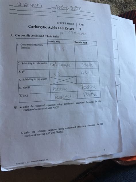 solved date section instractor name team report sheet lab