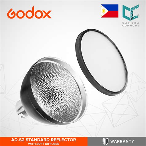 Godox Ad S2 4 7 Standard Bowl Reflector With Soft Diffuser For Ad360 And Ad200 Bare Bulb Heads