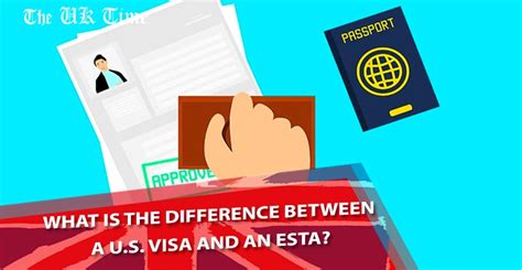 What Is The Difference Between A U S Visa And An ESTA The UK Time