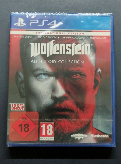 Wolfenstein Alt History Collection (PS4) International Vers. (Neu und ...