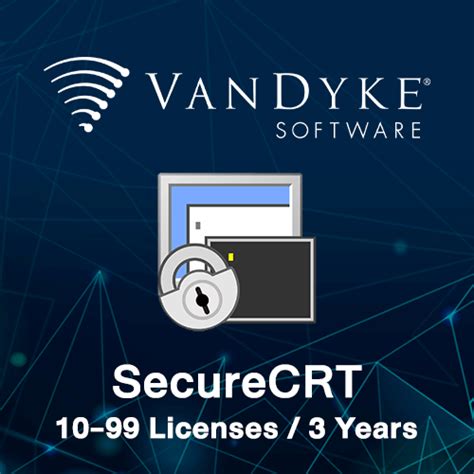Vandyke Securecrt 10 99 Licenses 3 Years Best Price Vsm365
