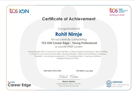 Rohit Nimje On Linkedin Share Career