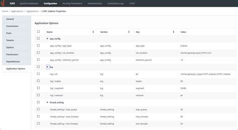 documentation st deploymentguide indexeroptions current genesys