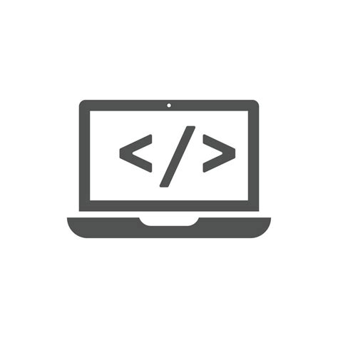 Custom Coding Icons Vector Illustration Modern Style Custom Coding