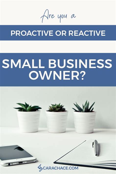 Entrepreneurial Mindset Proactive Vs Reactive Cara Chace Productivity Coach Small