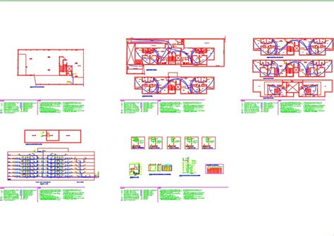 Proyecto De Edificio De 8 Plantas En Autocad Cad 40779 Kb Bibliocad