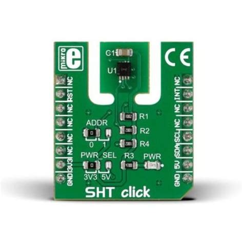 Mikroelektronika Mikroe 2101 Sensor Development Kit Sht3x Dis Price From Rs2946unit Onwards