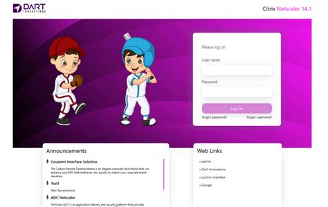 Citrix Netscaler Customization Interface Branding For Citrix