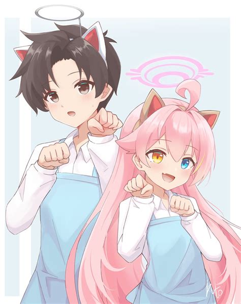 Sensei Hoshino And Sensei Blue Archive And More Drawn By Rikotch Danbooru